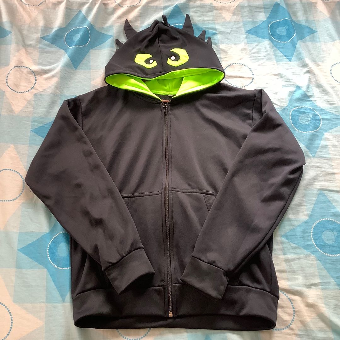 How to Train Your Dragon - Toothless black hoodie | size M-L, Women's ...