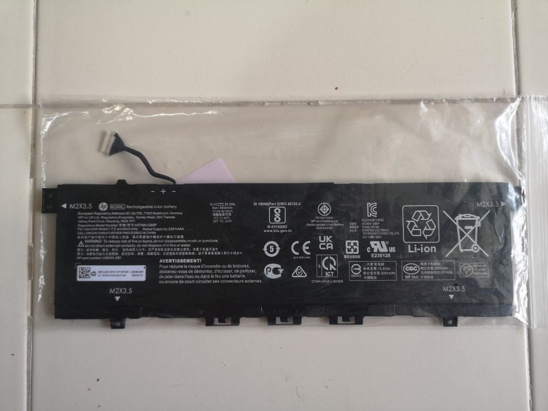 HP Envy Original Battery Pack, Computers & Tech, Laptops & Notebooks on ...