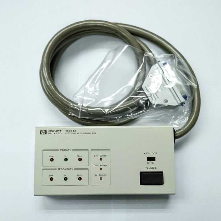 HP/Agilent/Keysight LCR Meter Test Fixtures 16048A 16048B 16064B ...