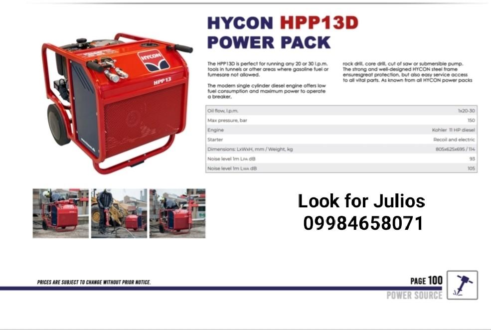 "Hydraulic Power Source" Hycon HPP13D Power Pack, Commercial ...
