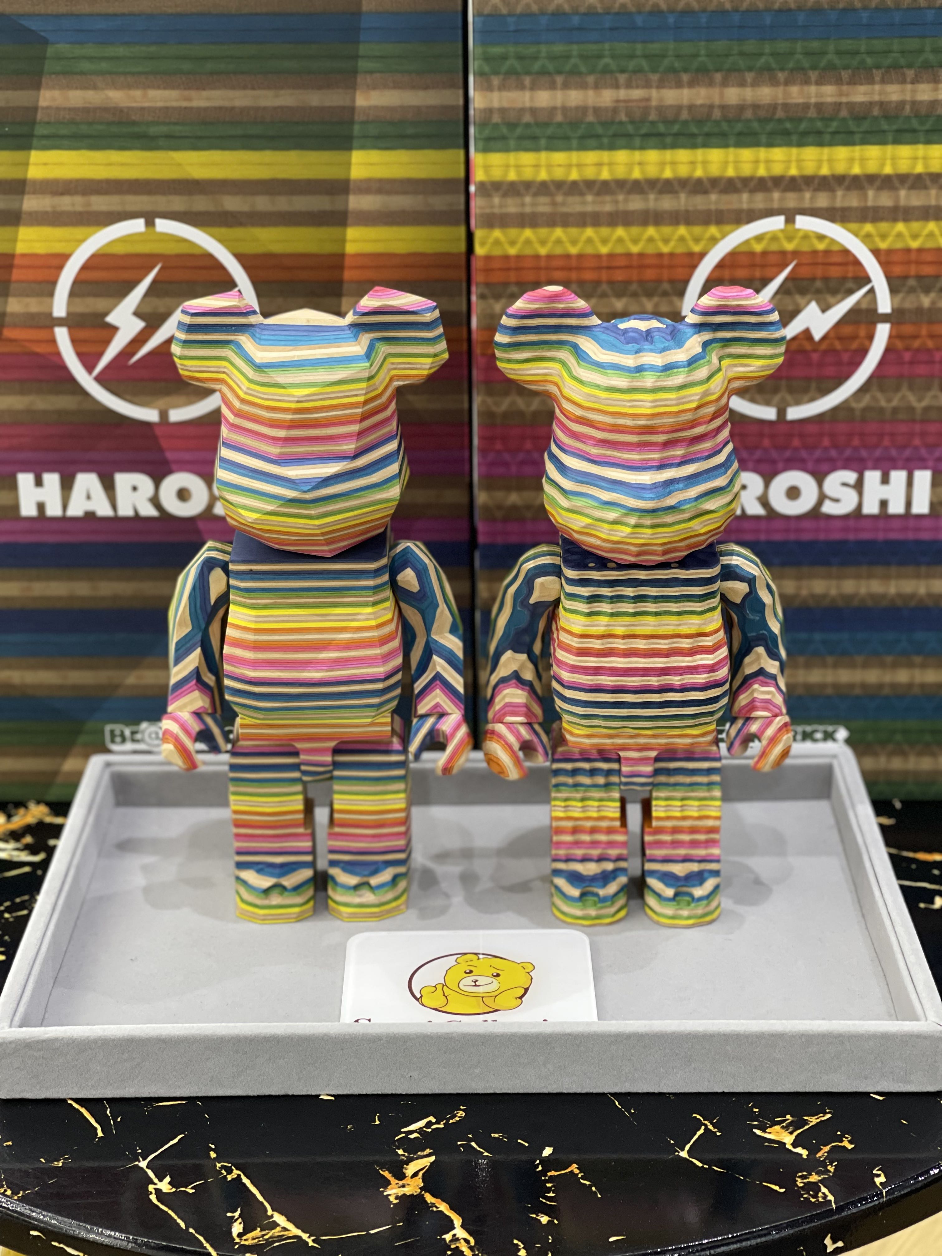 [Pre-Order] BE@RBRICK x Karimoku Fragment design Haroshi 400% (Polygon ...