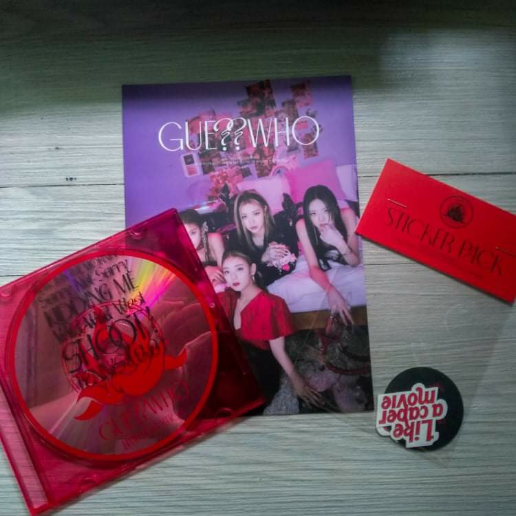 ITZY GUESS WHO LIMITED EDITION KPOP ALBUM, Hobbies & Toys, Memorabilia ...
