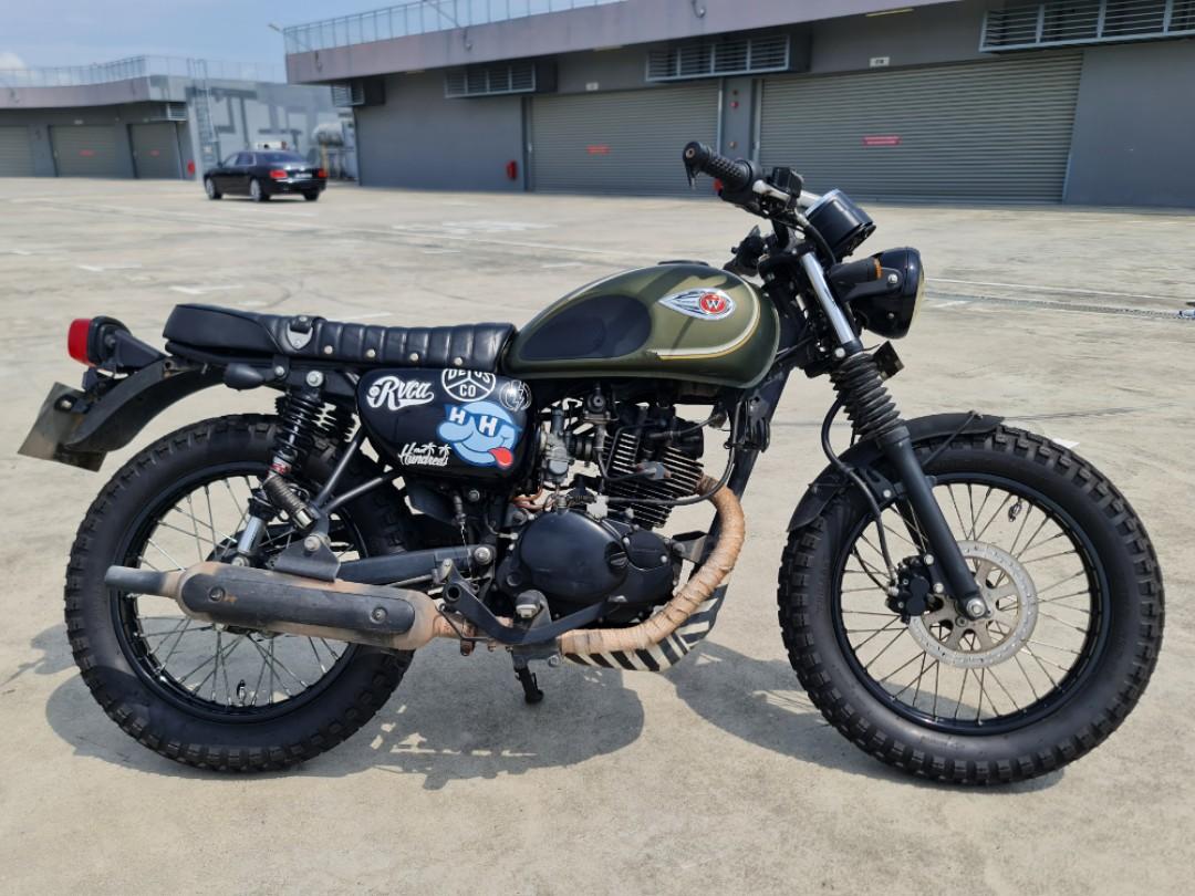 Kawasaki W175 SE Manual, Motorcycles, Motorcycles for Sale, Class 2B on ...