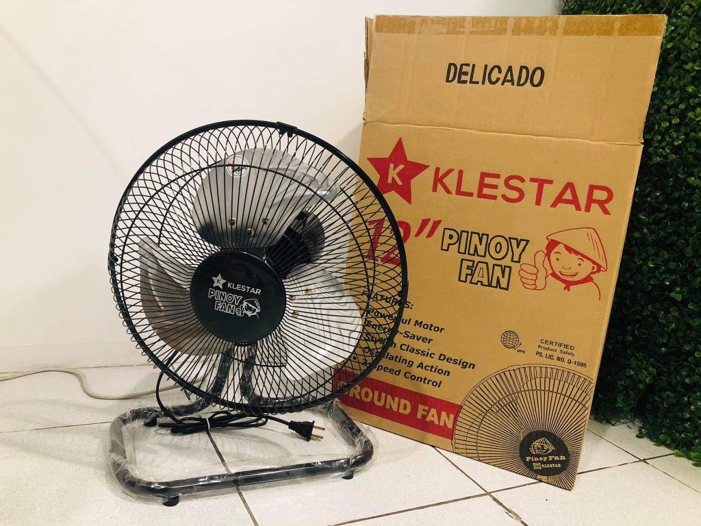 KLESTAR GFX1220 GROUND FAN, Furniture & Home Living, Lighting & Fans ...