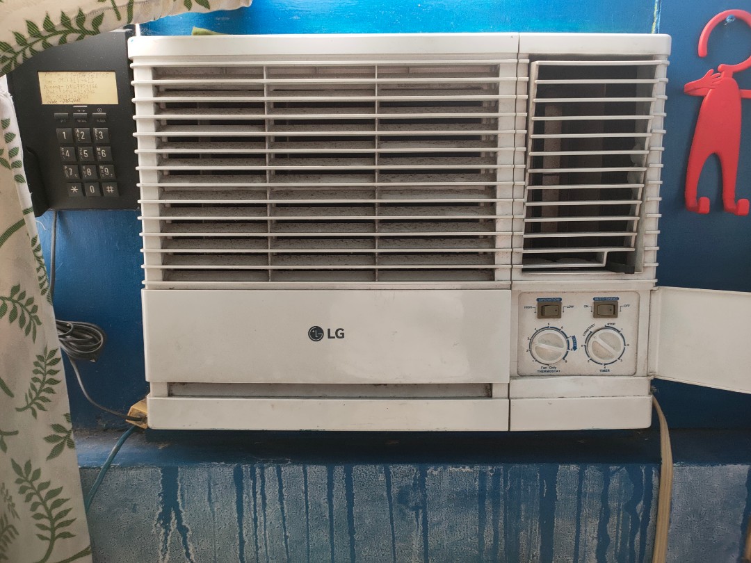 LG 1.0 hp Non Inverter Window type Aircon, TV & Home Appliances, Air ...