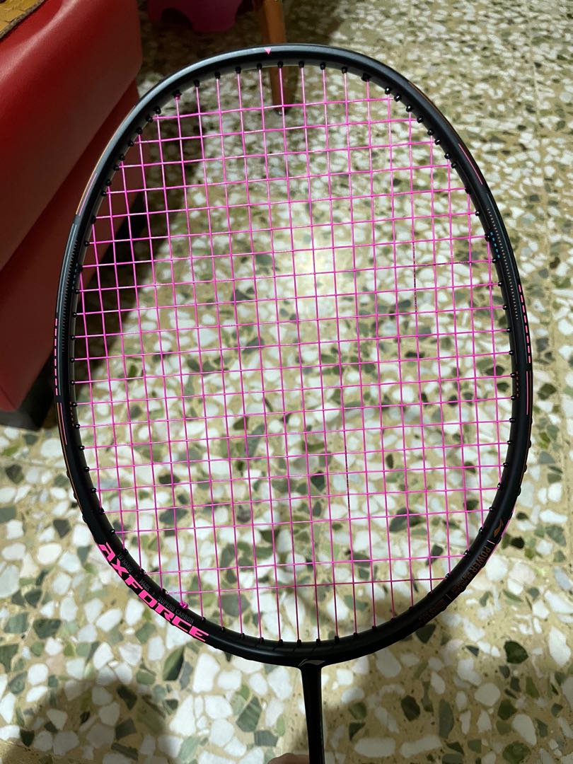 Li Ning AX Force 80, Sports Equipment, Sports & Games, Racket & Ball ...
