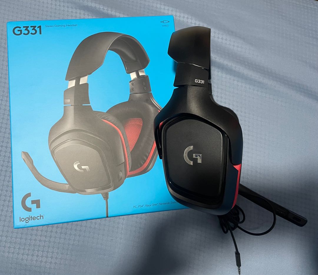 Logitech G331 Stereo Gaming Headset, Audio, Headphones & Headsets on Carousell