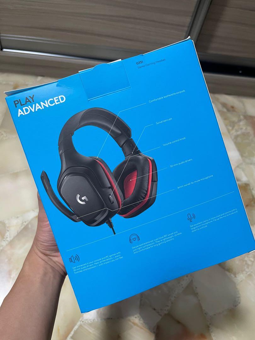 Logitech G331 Stereo Gaming Headset, Audio, Headphones & Headsets on Carousell