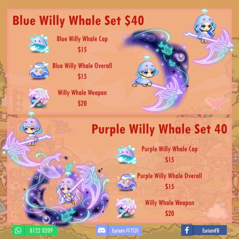 MapleSEA Aquila Cash Item Sets, Video Gaming, Gaming Accessories, In ...