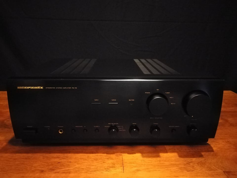 Marantz PM-78, Audio, Soundbars, Speakers & Amplifiers on Carousell