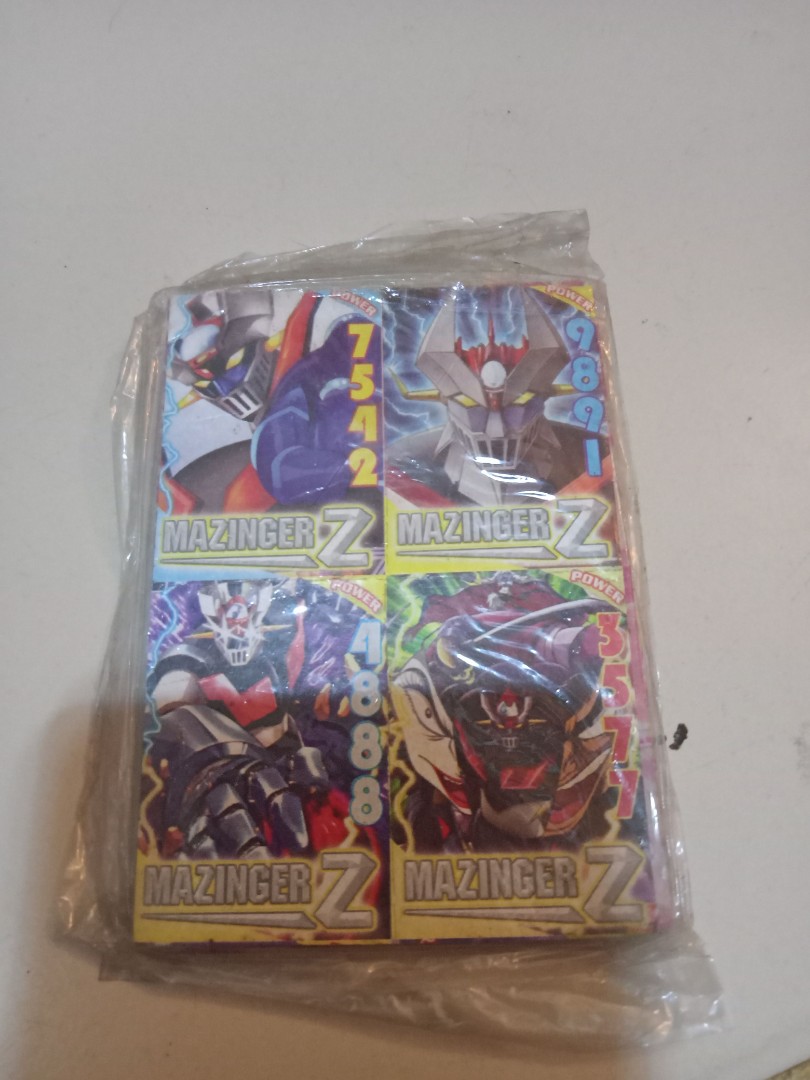 Mazinger Z Card Set, Hobbies & Toys, Memorabilia & Collectibles ...