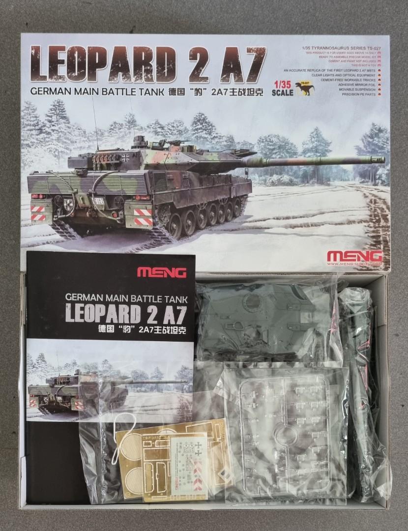 Meng 1/35 German Tank Model kit, Hobbies & Toys, Toys & Games on Carousell