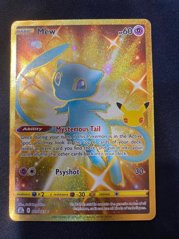 MEW CELEBRATION 25/25 2021 25th Anniversary FA GOLD, Hobbies & Toys ...