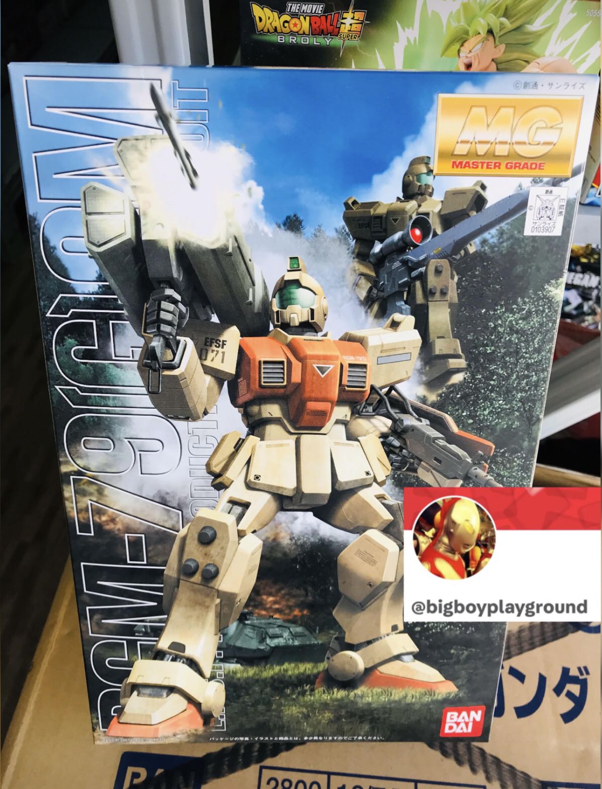 MG 1/100 RGM-79(G) GM Ground Type, 興趣及遊戲, 玩具 & 遊戲類 - Carousell