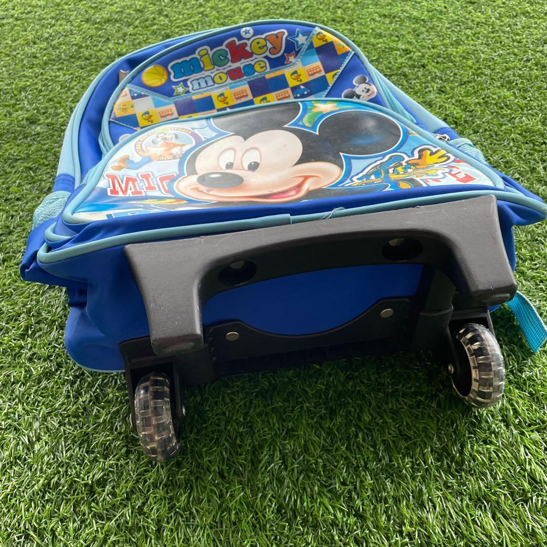 Mickey Mouse Luggage pull along backpack, Babies & Kids, Going Out ...