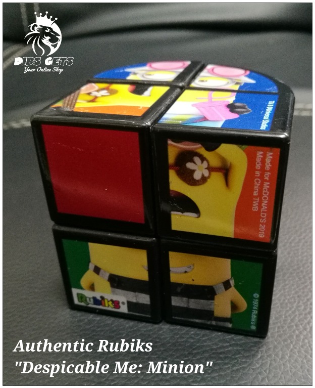 Minion, Authentic Rubik's Cube, Hobbies & Toys, Toys & Games on Carousell