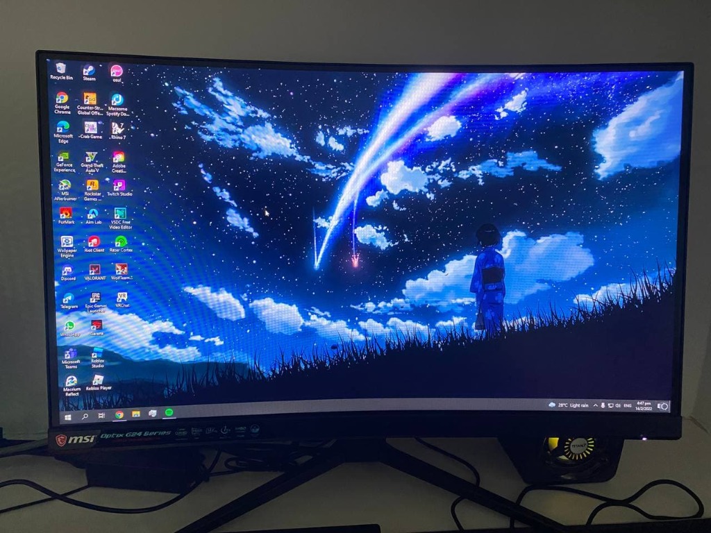 MSI Optix MAG241C, Computers & Tech, Parts & Accessories, Monitor ...