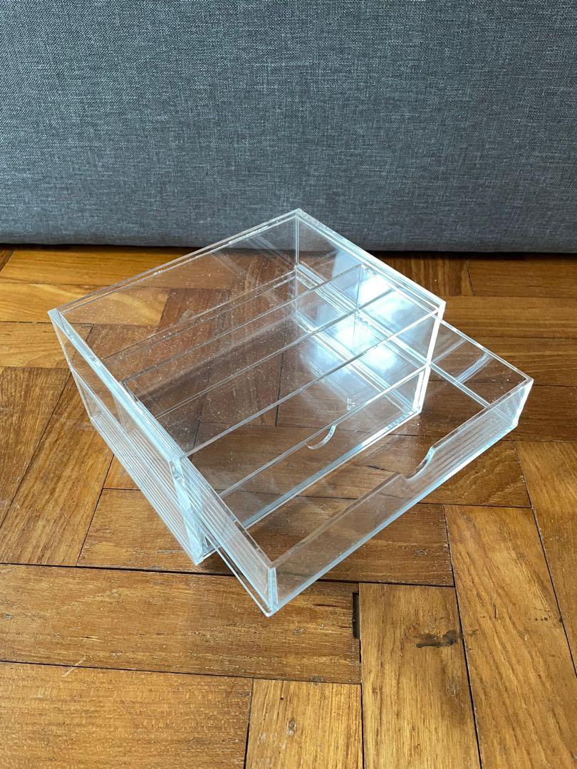Muji Acrylic Case with 2 Drawers, Furniture & Home Living, Home ...
