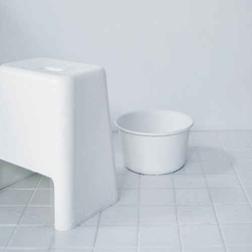MUJI RPP Bath Stool White, Furniture & Home Living, Bathroom & Kitchen ...