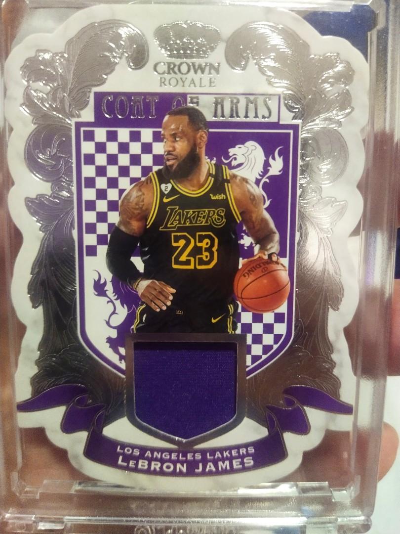 NBA Lebron James Coat of Arms GU Patch, Hobbies & Toys, Toys & Games on ...