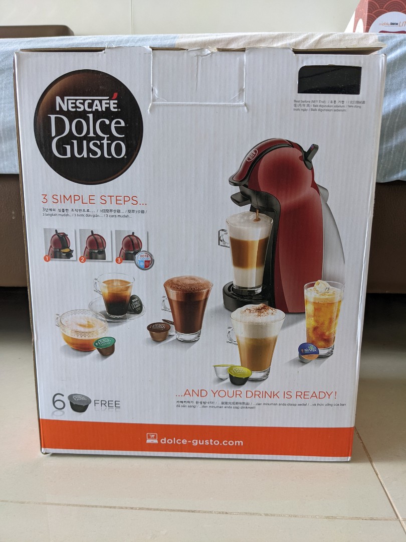 Nescafe Dulce Gusto Coffee Maker, TV & Home Appliances, Kitchen ...