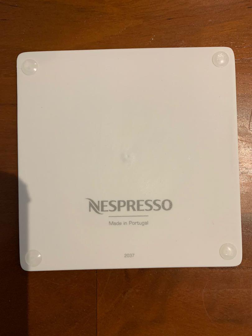 Nespresso porcelain coaster BNIB, Furniture & Home Living, Kitchenware ...
