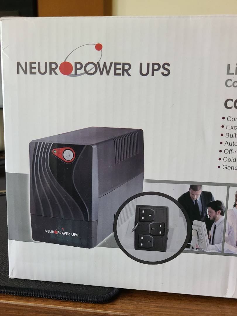 NEUROPOWER UPS Compact 800-3UK, Computers & Tech, Parts & Accessories ...