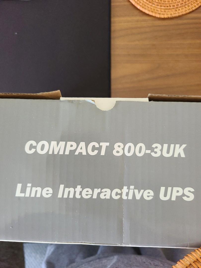 NEUROPOWER UPS Compact 800-3UK, Computers & Tech, Parts & Accessories ...