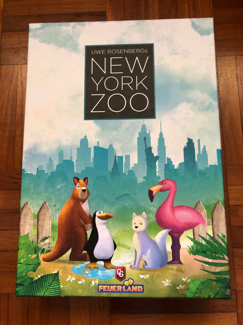 New York Zoo Board Game, Hobbies & Toys, Toys & Games on Carousell
