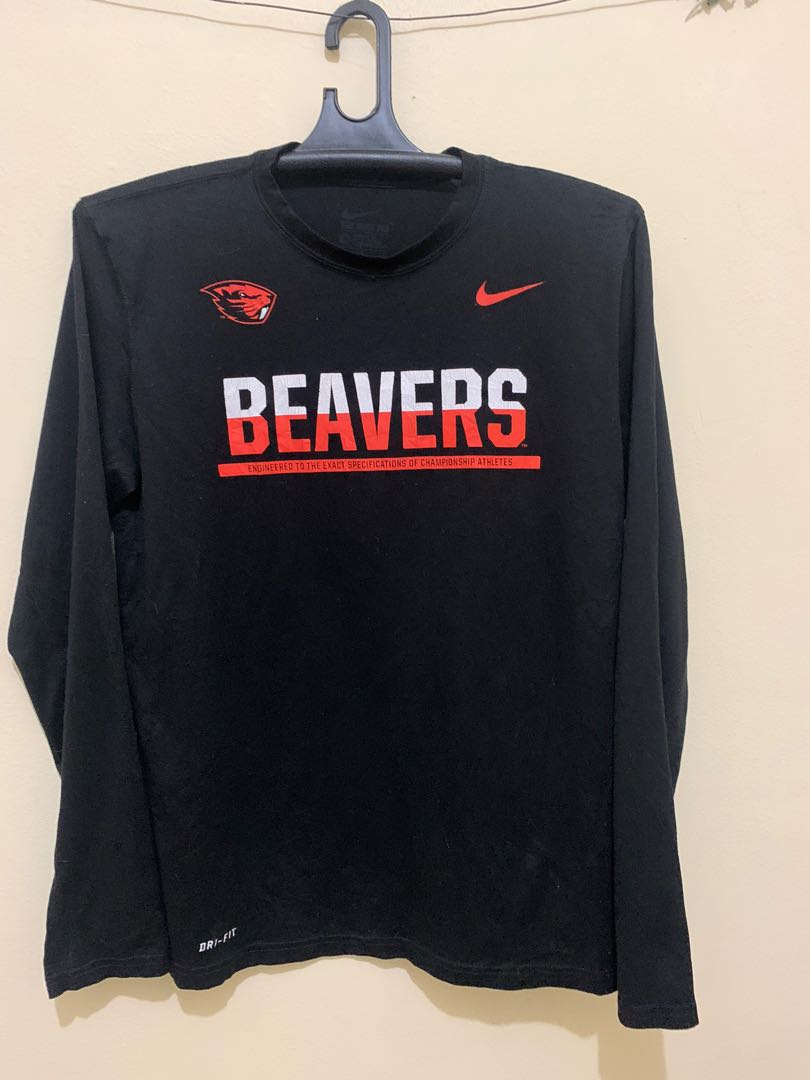 Nike beaver longsleeves, Men's Fashion, Tops & Sets, Tshirts & Polo ...