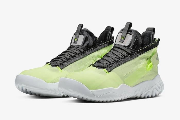 Nike Jordan Proto React Barely Volt Jumpman, Men's Fashion, Footwear ...
