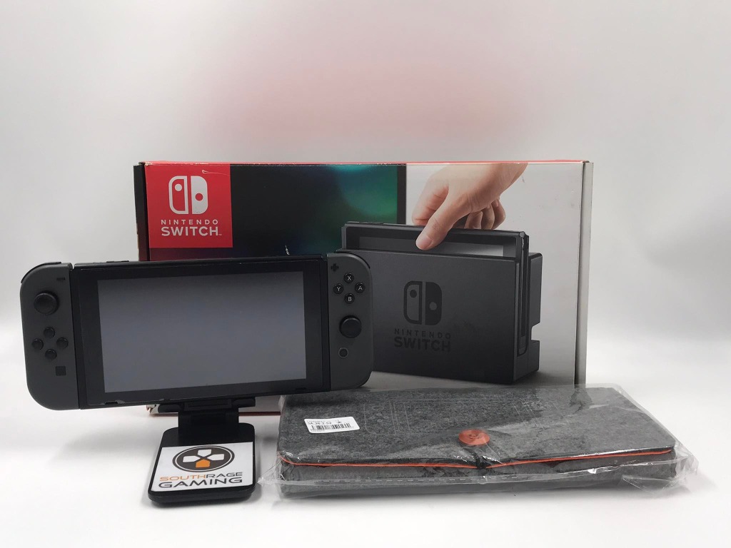 Nintendo Switch Unit V1 Grey, Video Gaming, Video Game Consoles ...