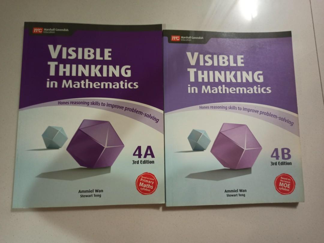 P4 Math Visible Thinking 4A /4B, Hobbies & Toys, Books & Magazines ...