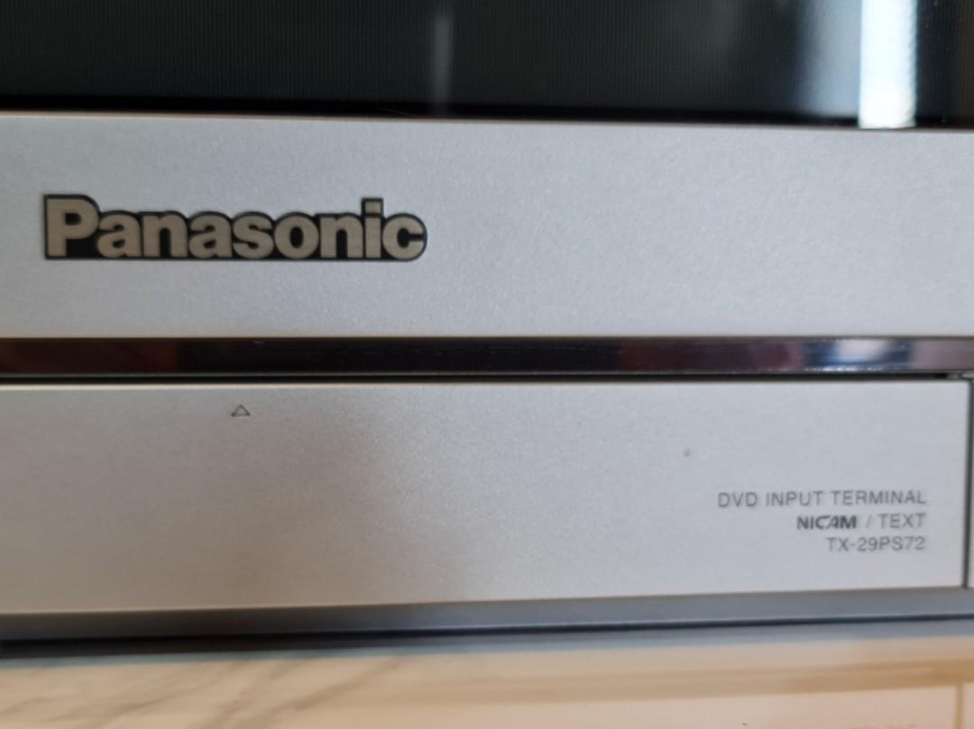 Panasonic CRT TV Retro Gaming Sega PS2, TV & Home Appliances, TV ...