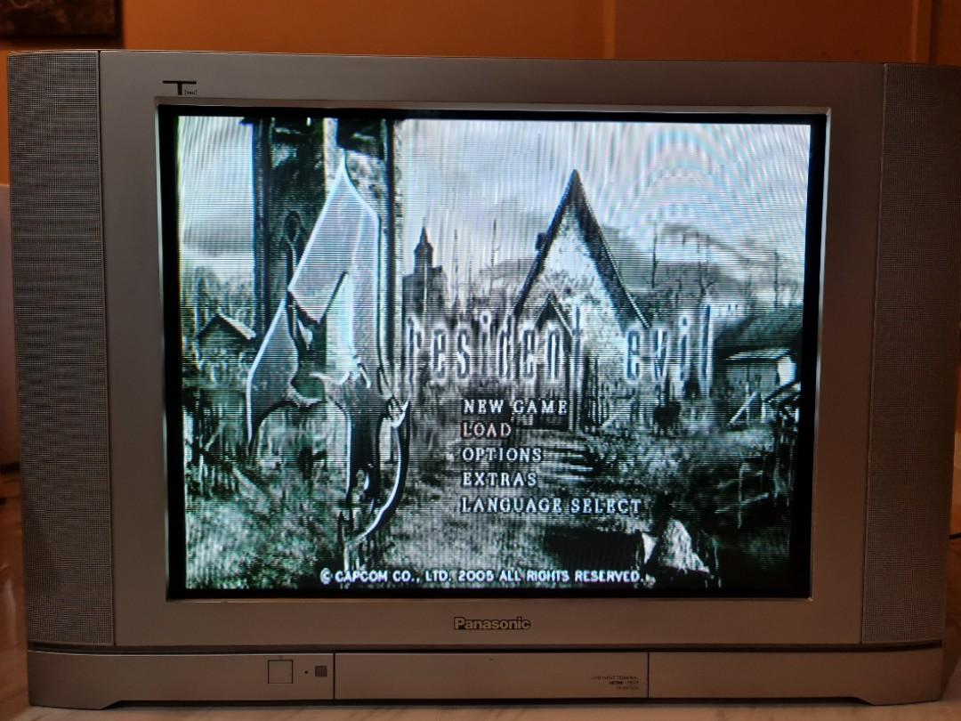 Panasonic CRT TV Retro Gaming Sega PS2, TV & Home Appliances, TV ...