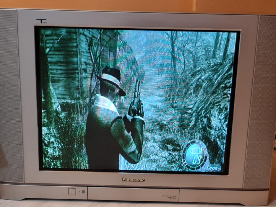 Panasonic CRT TV Retro Gaming Sega PS2, TV & Home Appliances, TV ...