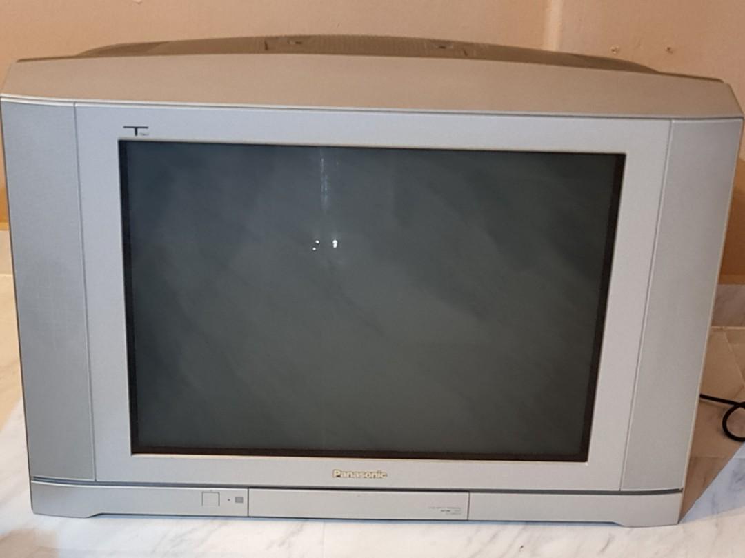 Panasonic CRT TV Retro Gaming Sega PS2, TV & Home Appliances, TV ...