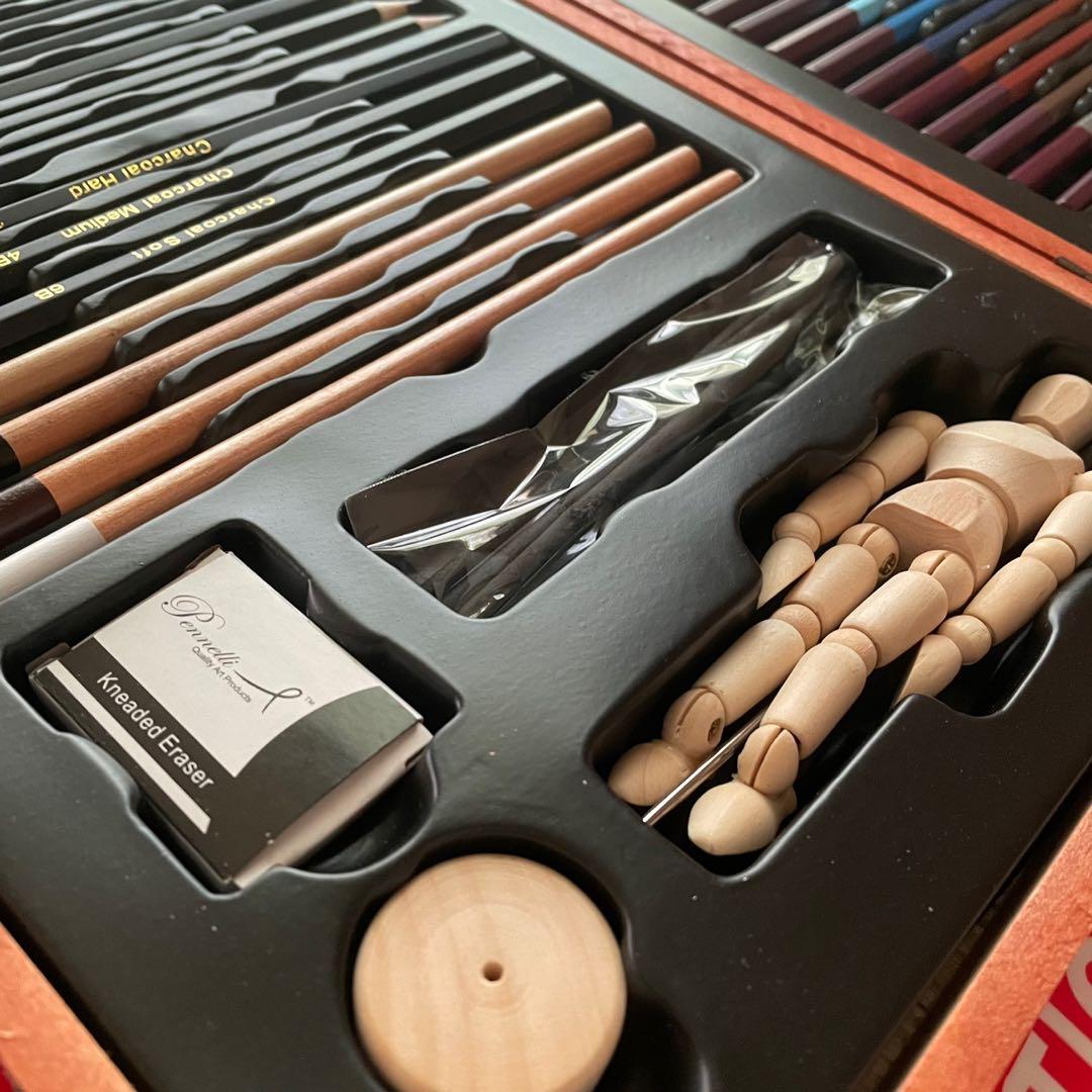 Pennelli Sketch Art Set (54-piece), Hobbies & Toys, Stationary & Craft ...