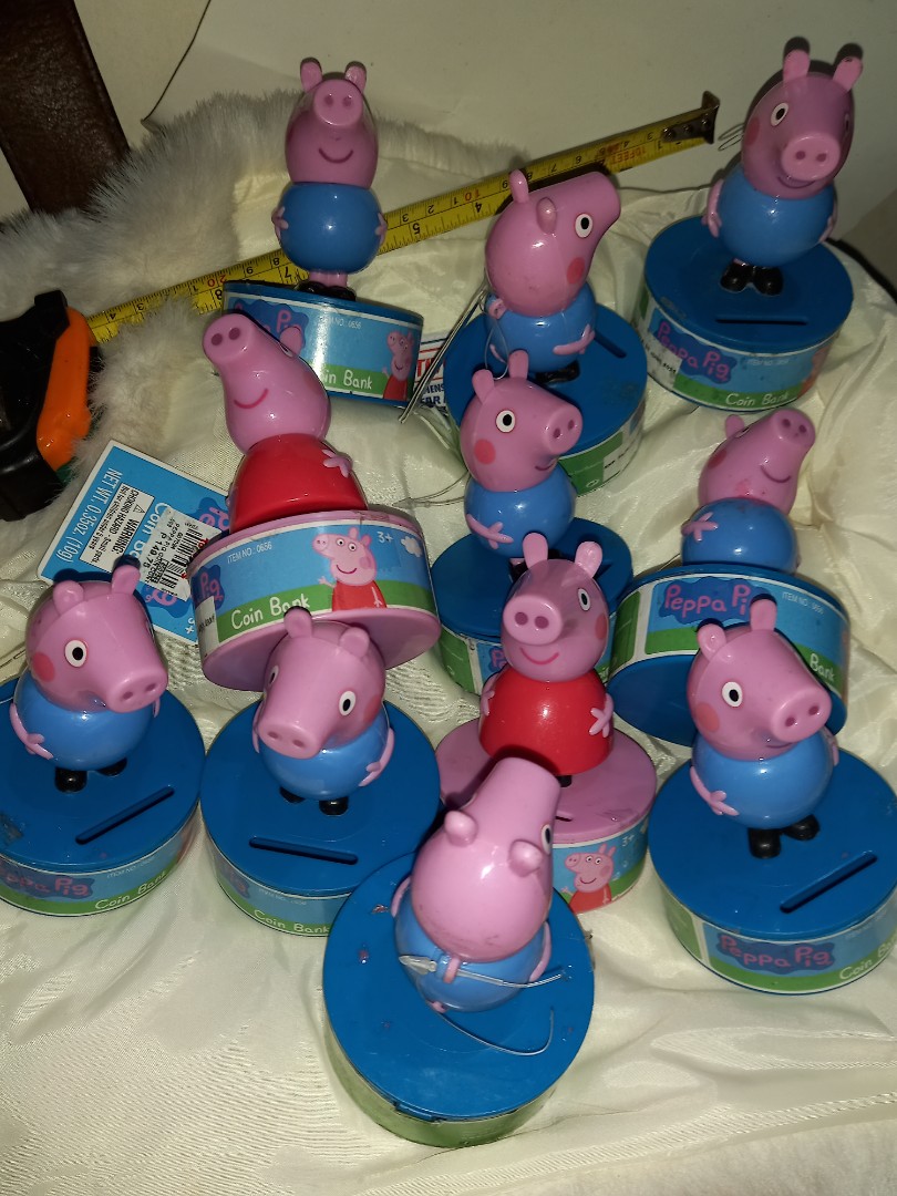 Peppa Pig Coin Bank, Hobbies & Toys, Toys & Games on Carousell