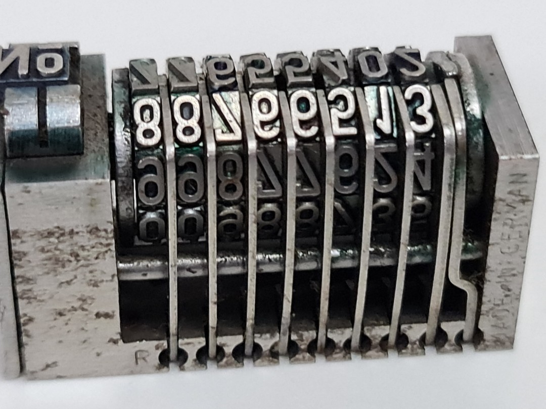 Printing machine use for numbering 8 digit, Computers & Tech, Printers ...