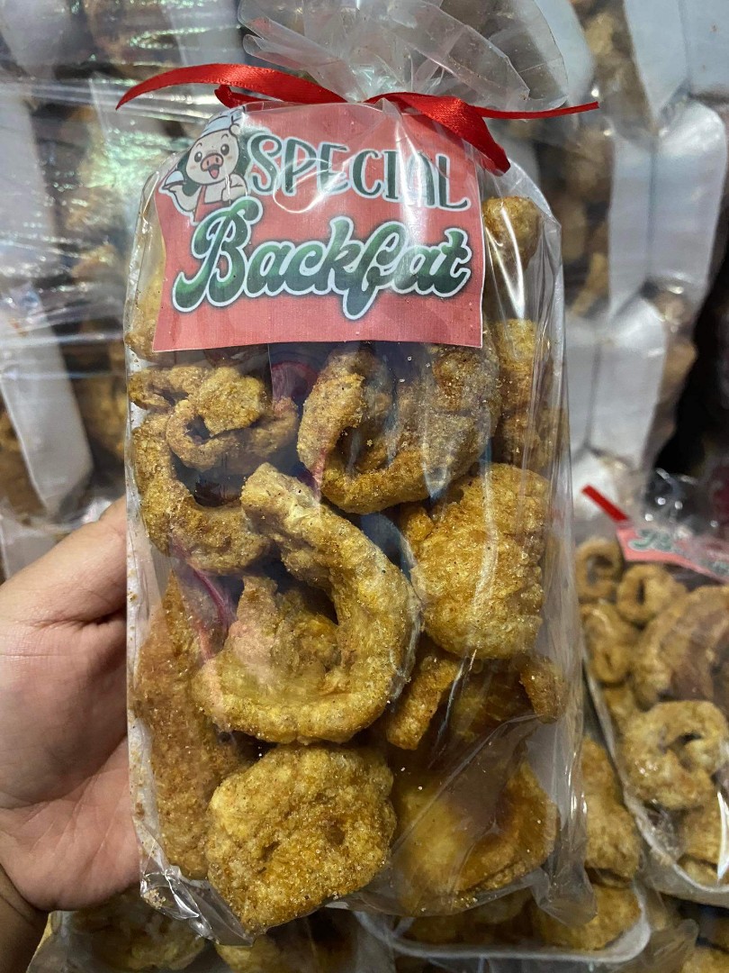 Pure backfat bagnet chicharon (150g), Food & Drinks, Packaged & Instant ...
