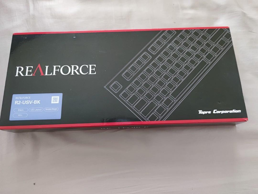Realforce R2 full-sized Topre Black 45g, Computers & Tech, Parts ...