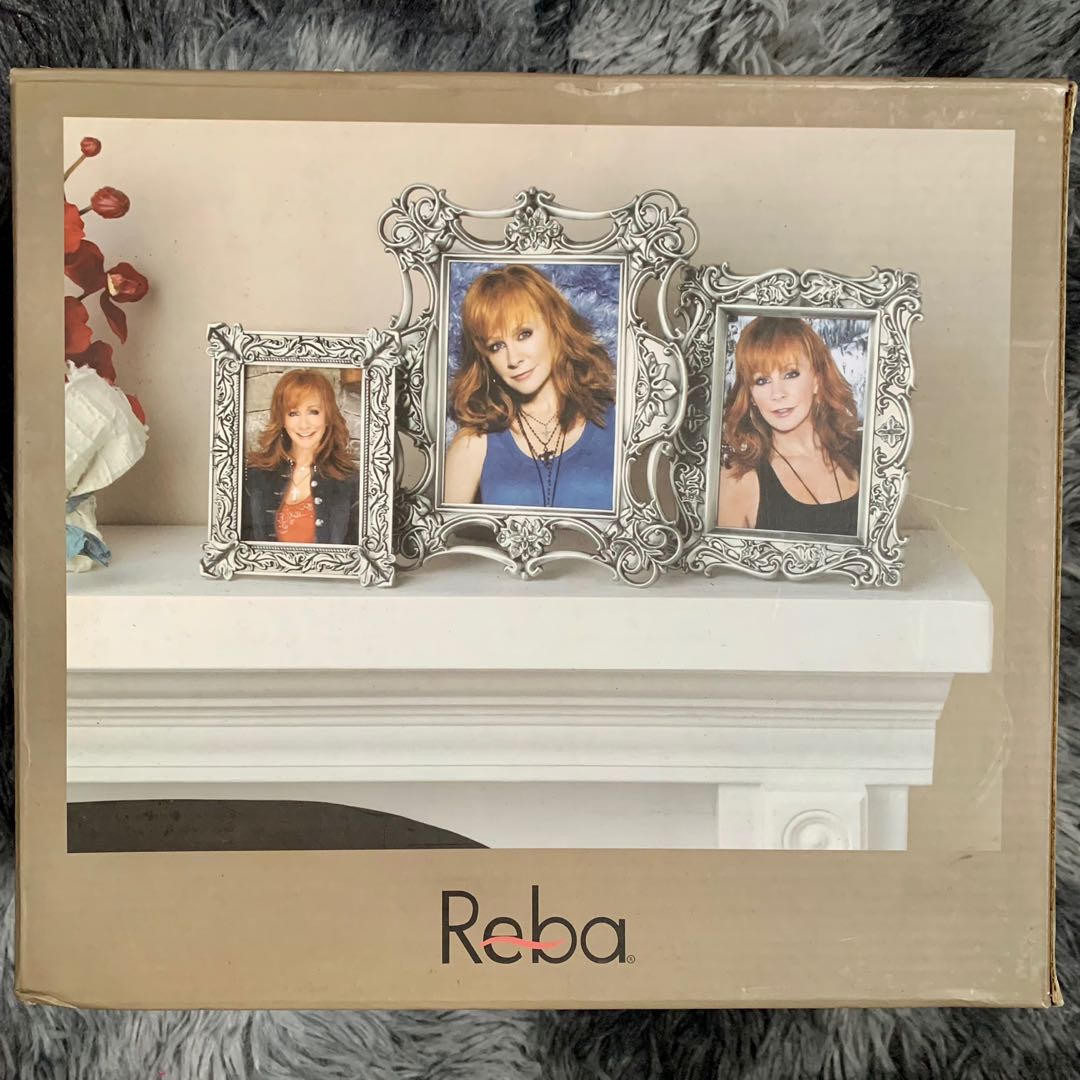 Reba Silver Vintage Picture Frames 6pcs/Set | 3 Different Sizes ...