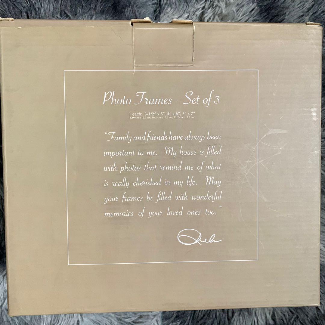 Reba Silver Vintage Picture Frames 6pcs/Set | 3 Different Sizes ...