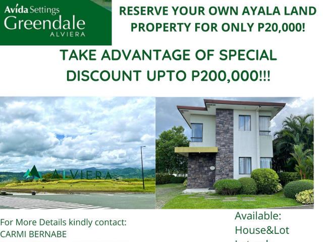 Residential Lot For Sale in Avida Settings Greendale Alviera in Porac ...
