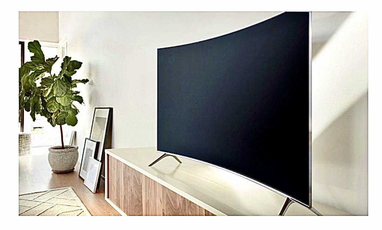 Samsung (Super Ultra High Definition) 4K Curved Smart TV, TV & Home ...