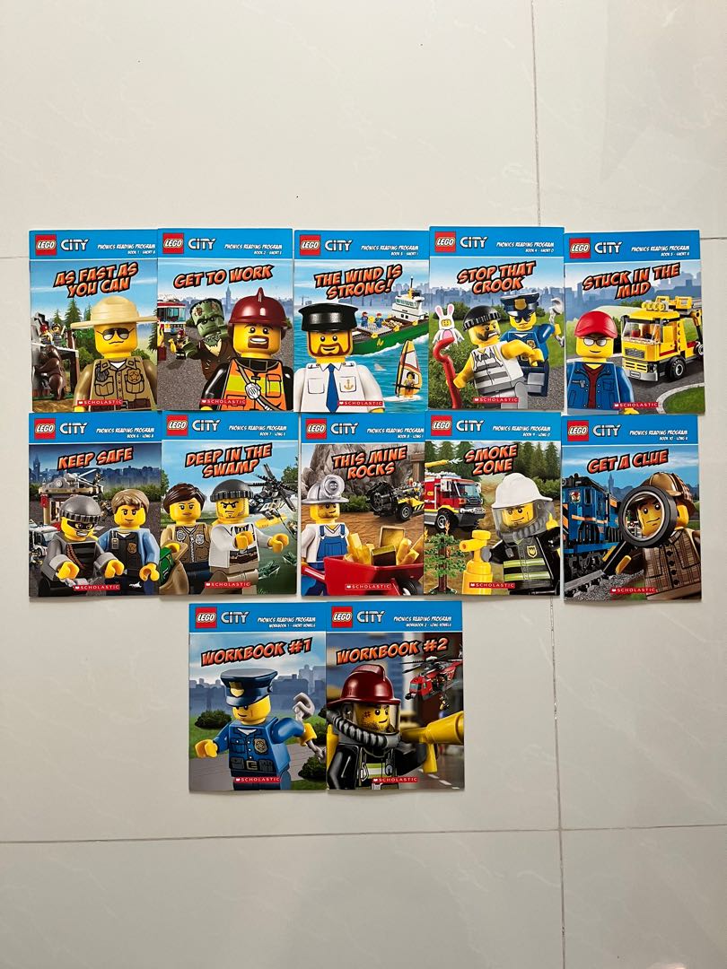 Scholastic Lego Phonics reading program, Hobbies & Toys, Books ...