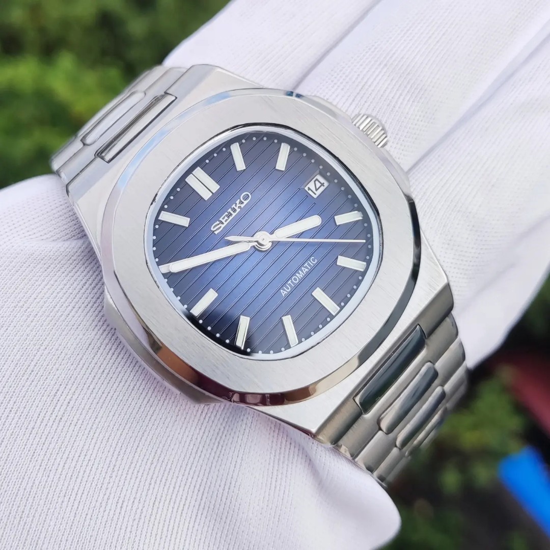 Seiko Nautilus Mod, Luxury, Watches on Carousell