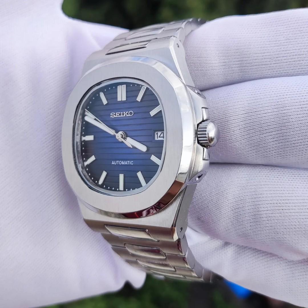 Seiko Nautilus Mod, Luxury, Watches on Carousell