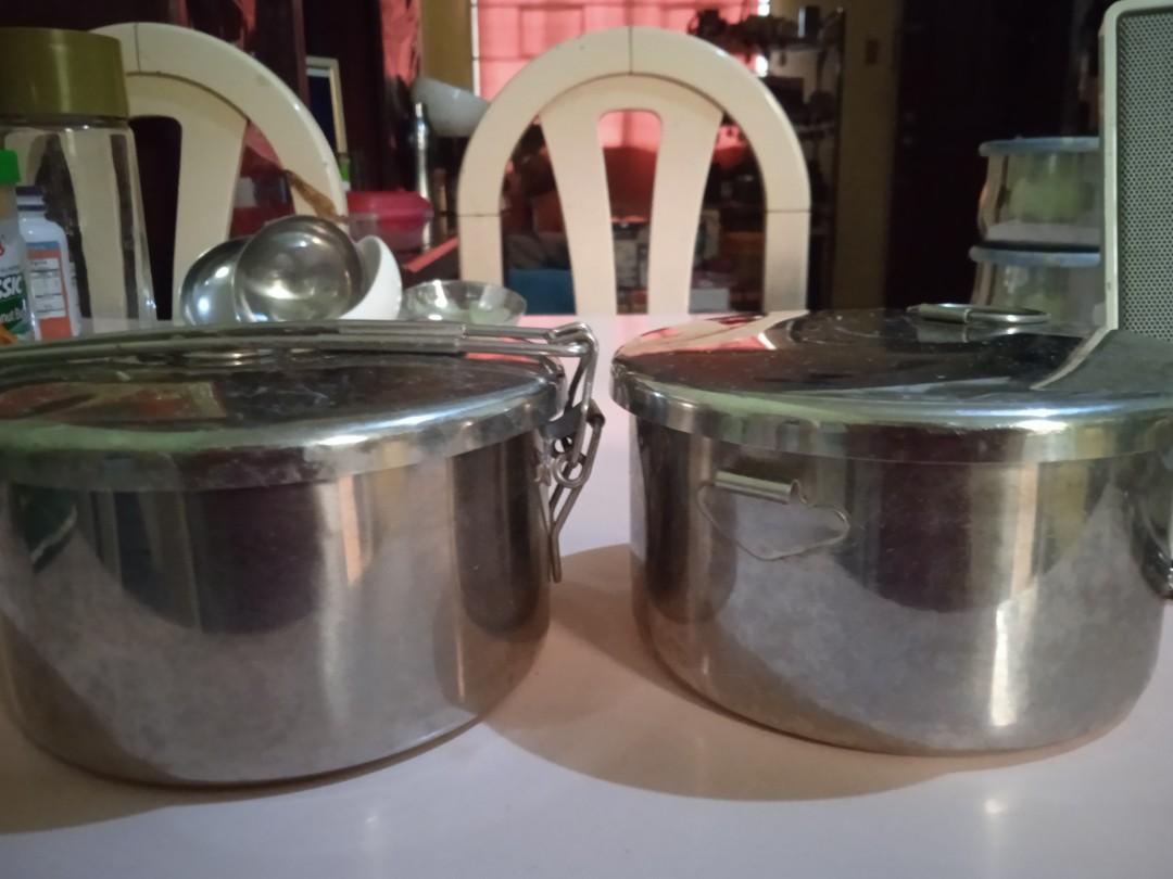 Stainless steel baunan, Furniture & Home Living, Kitchenware ...